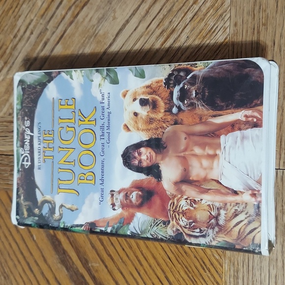 Disney | Media | Disneys Rudyard Kiplings The Jungle Book Vhs | Poshmark